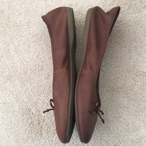 Contesa | Shoes | Contessa Dark Brown Ballet Flats Size 4 Fits 9 | Poshmark